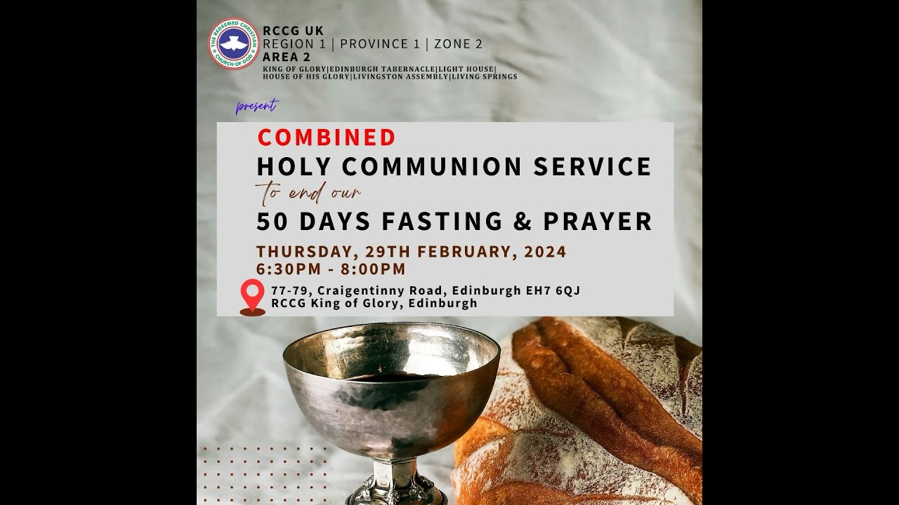 HOLY COMMUNION- PRAISE & WORSHIP - 29TH FEBRUARY 2024 - YouTube