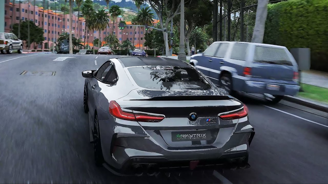 GTA 5 Realistic Car Engine Sound With Photorealistic Graphics mod ...