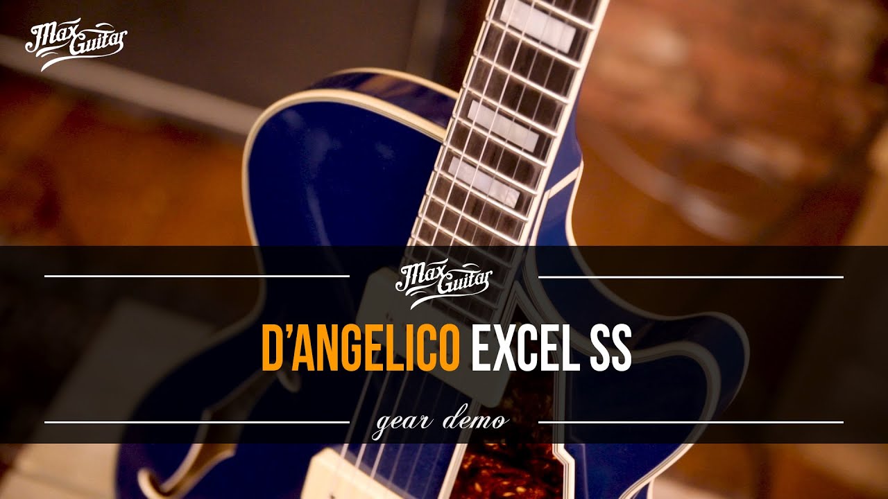 D'Angelico Excel SS gear demo - YouTube