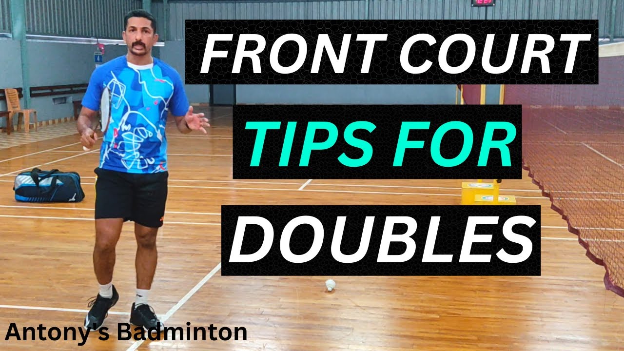 Front Court Tips for Badminton Doubles - YouTube