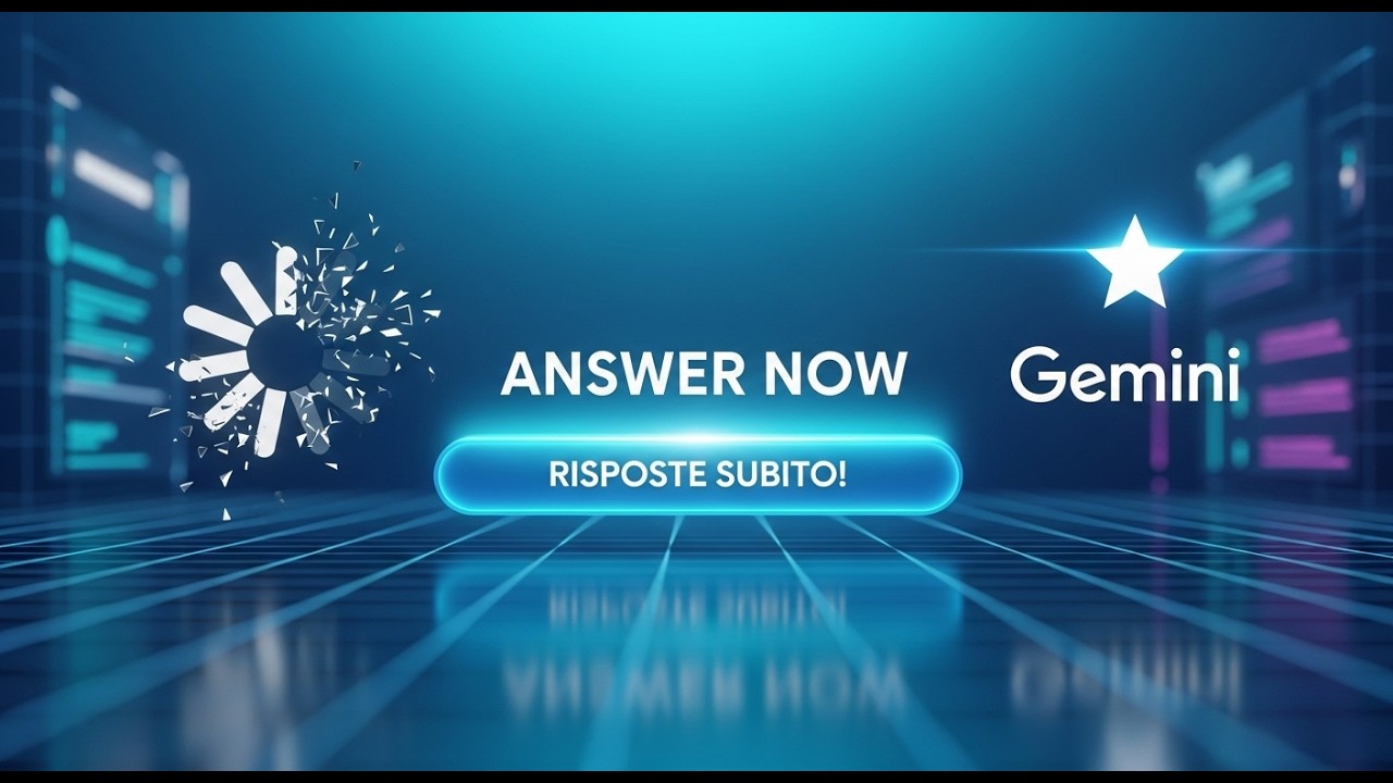 Gemini Answer Now: Come avere risposte IA senza attese - YouTube