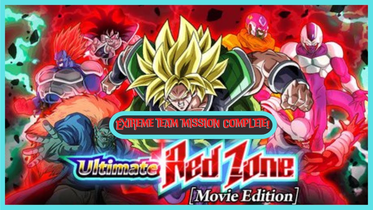 EXTREME TEAM MISSION VS. BROLY! THE ULTIMATE RED ZONE MOVIE EDITION ...