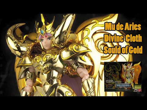 SAINT SEIYA Mu Divine cloth SOUL OF GOLD. Abrimos esta impresionante ...