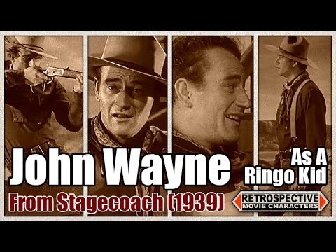 John Wayne As A Ringo Kid From Stagecoach (1939) - YouTube