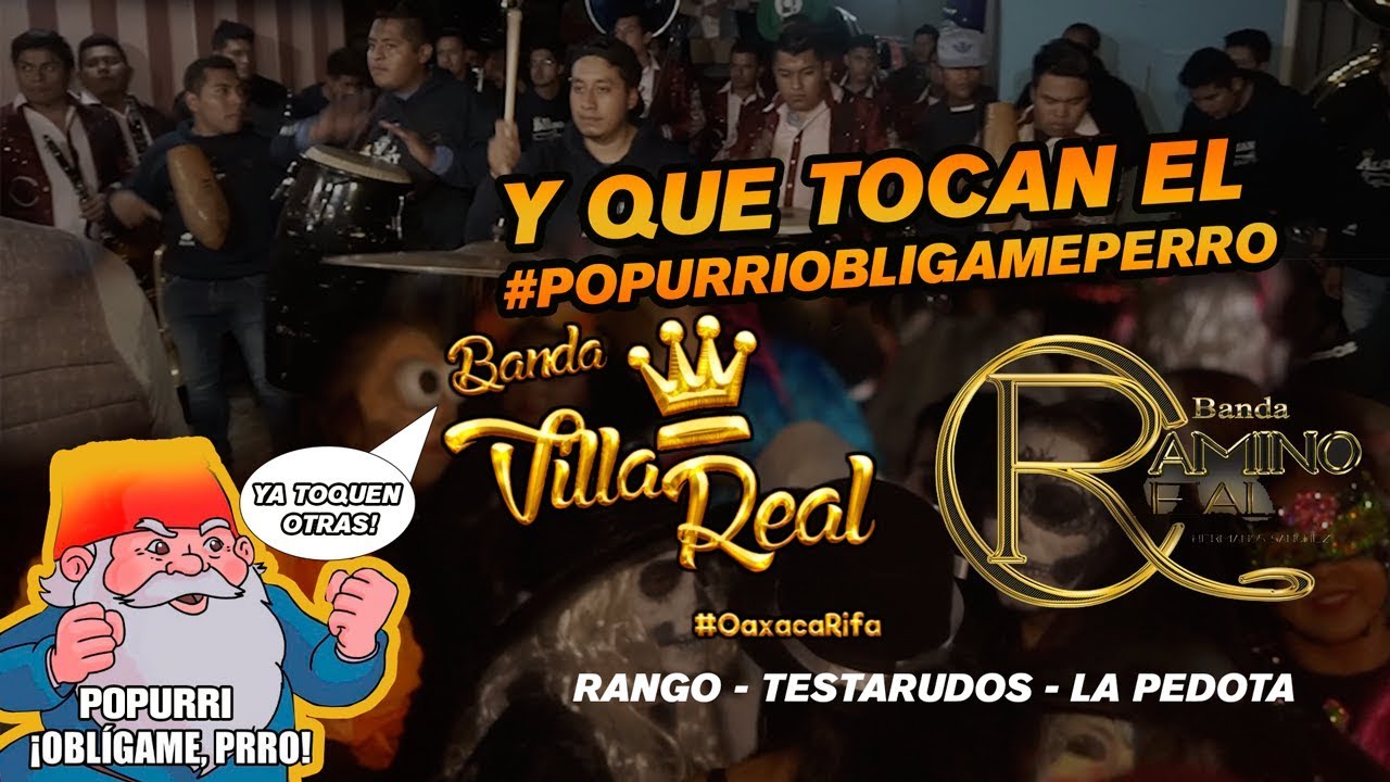 TOCARON EL POPURRI OBLIGAME PERRO | VILLA REAL & CAMINO REAL ...