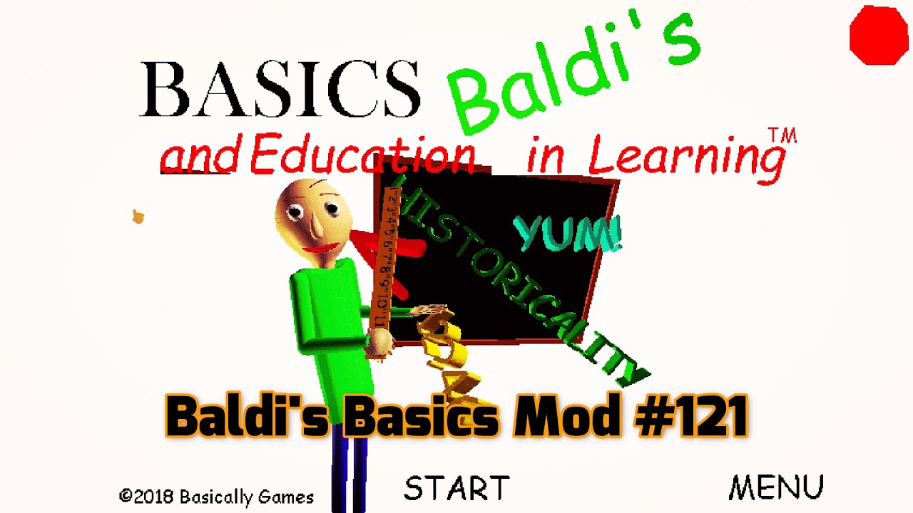 Baldi's Basics Modified Hard Mode | Baldi's Basics Mod #121 - YouTube