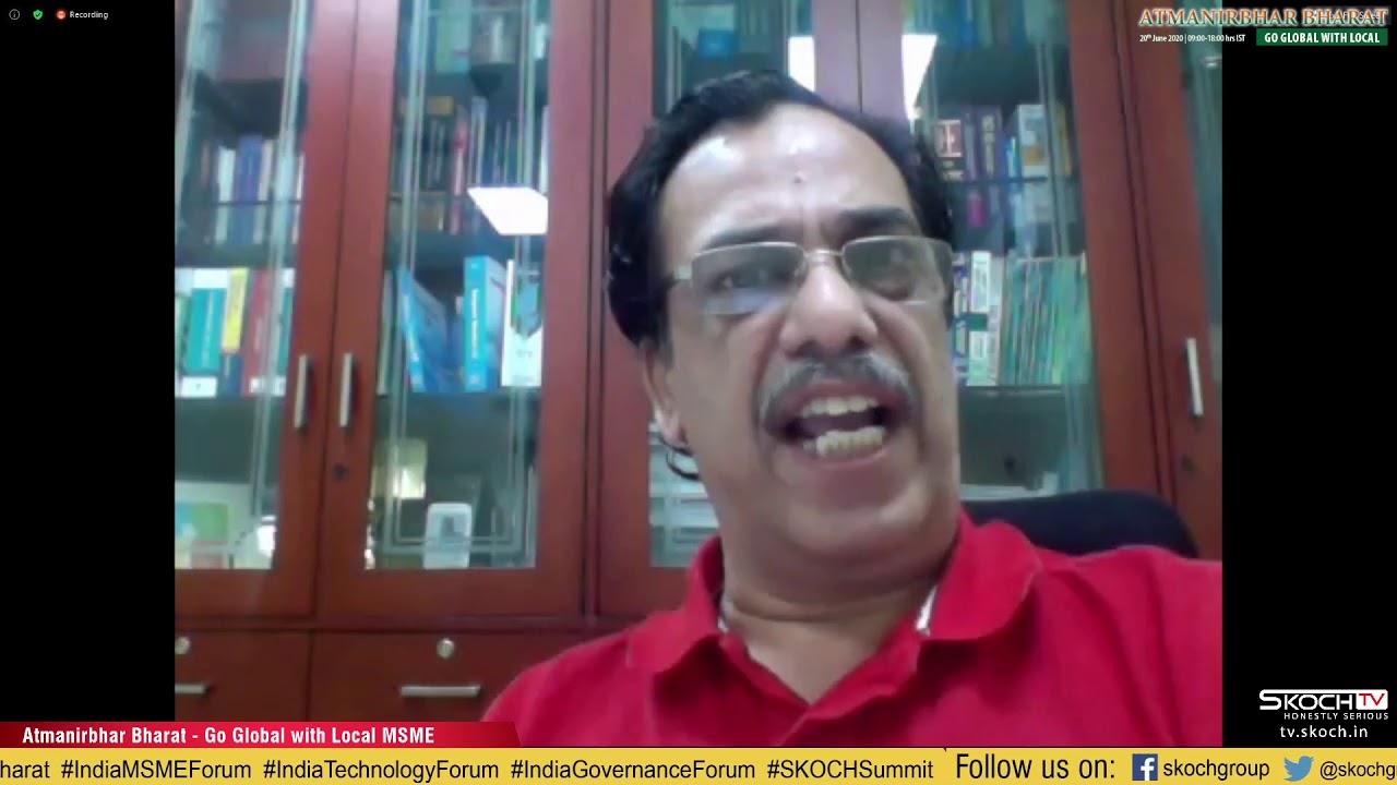 Arun Ahuja Live at #SKOCHSummit | #AtmanirbharBharat | 65th SKOCH ...