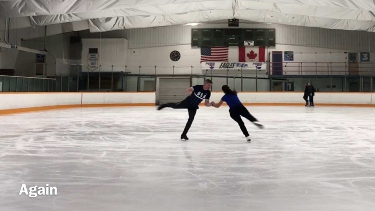 Adult figure skating pairs - YouTube