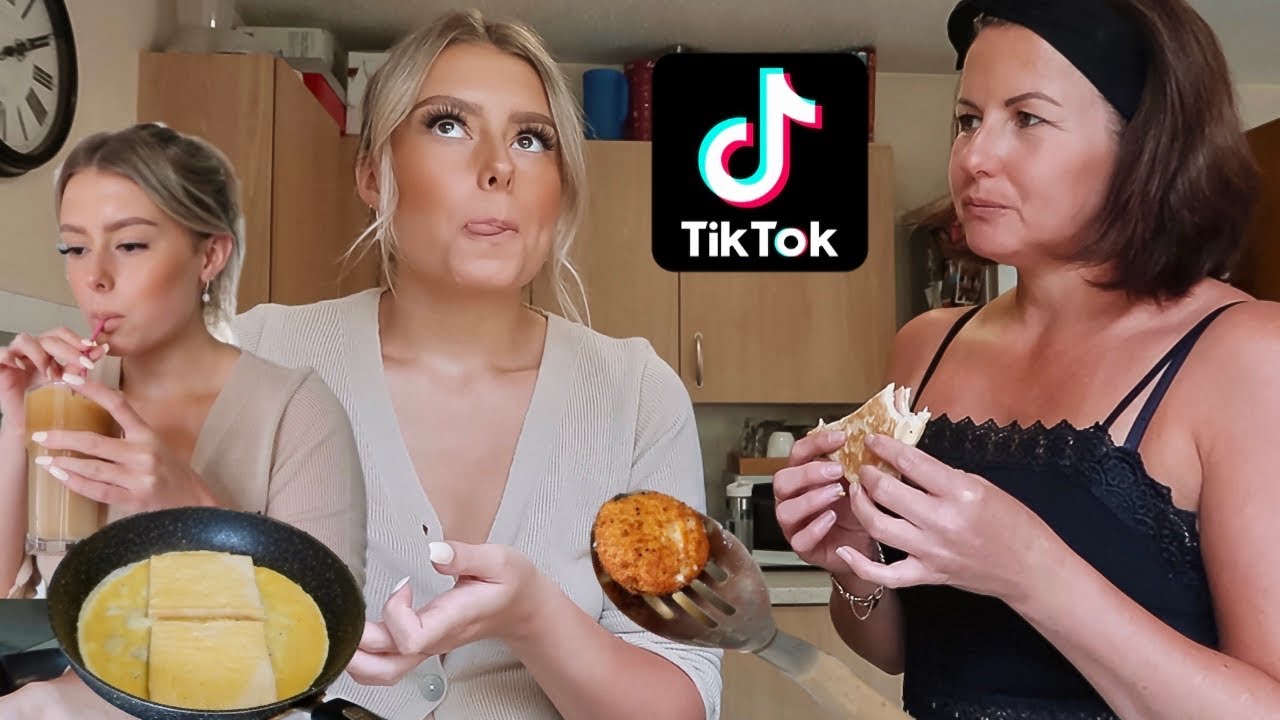 TRYING VIRAL TIK TOK FOOD HACKS!! | Fern Roberts - YouTube
