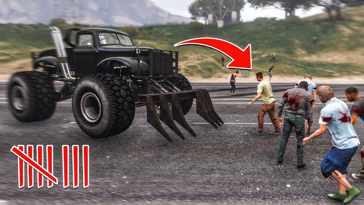GTA 5 ZOMBIE Apocalypse Mod! (GTA V Mods) - YouTube