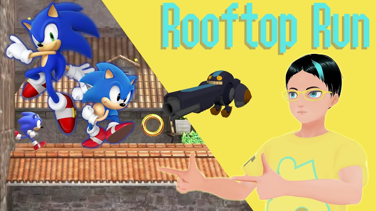 Rooftop Run | Sonic Generations Let's Play - YouTube