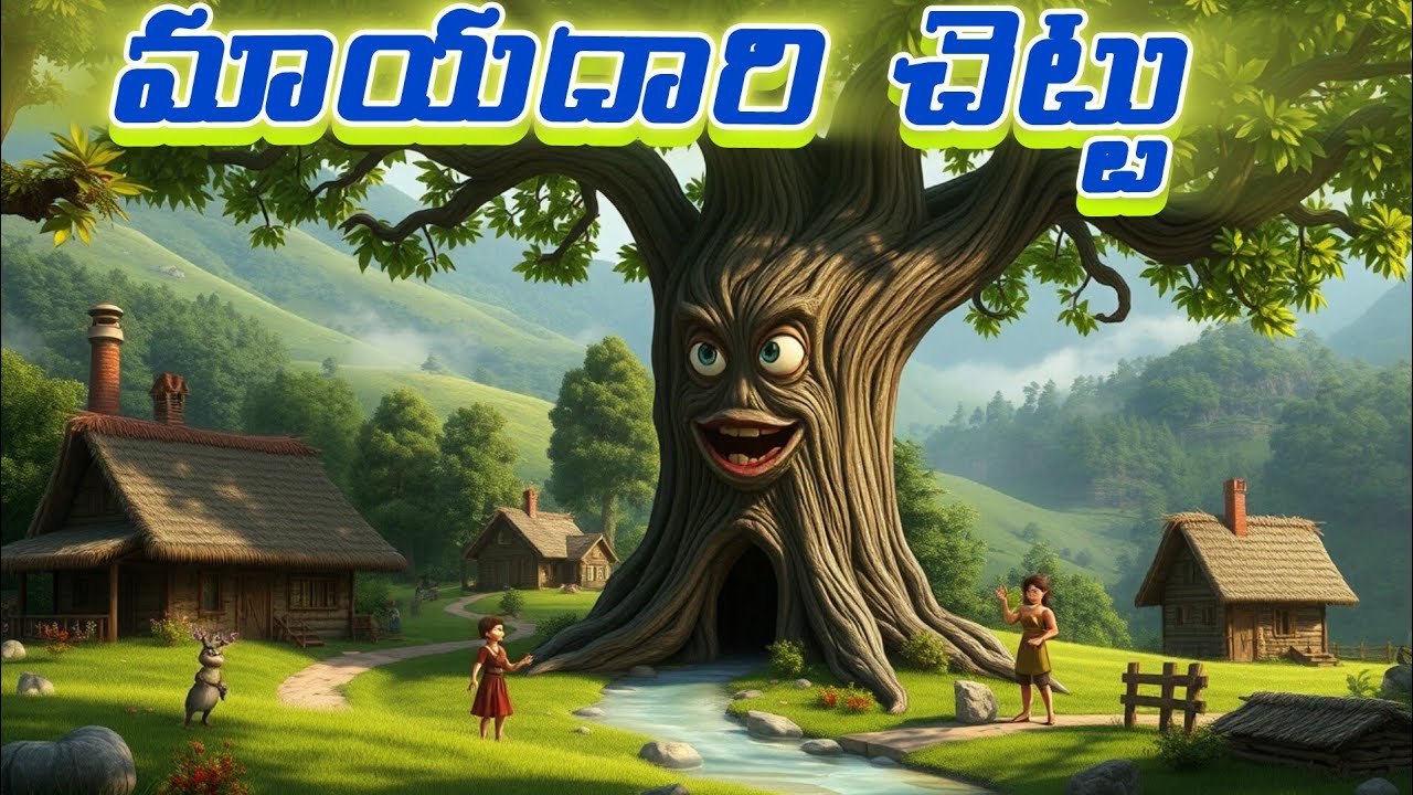Mayadari Chettu | Telugu Kids Stories | Telugu Kathalu - YouTube
