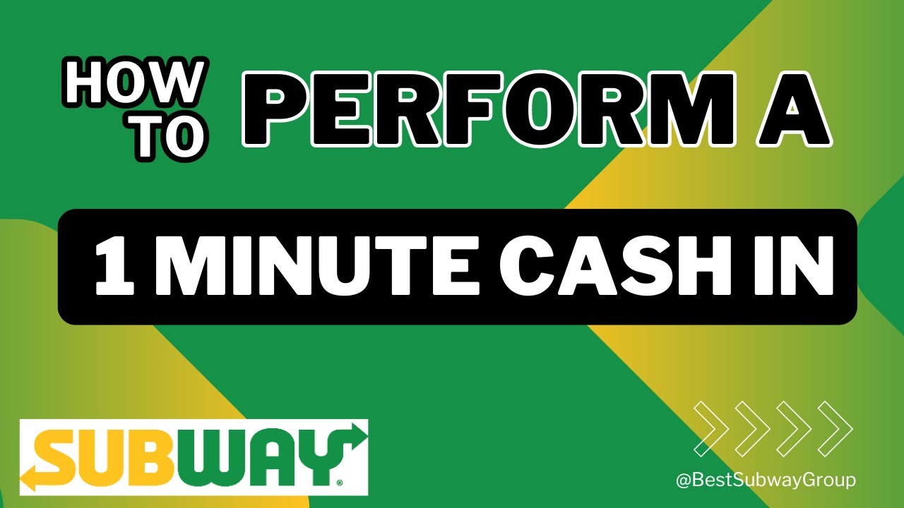 How to Perform A 1 Minute Cash In - YouTube