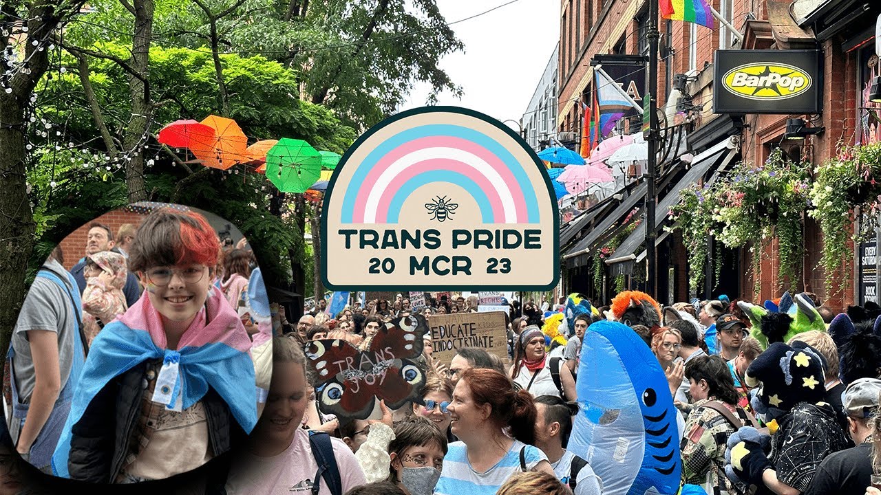 Trans Pride Manchester 2023 - YouTube