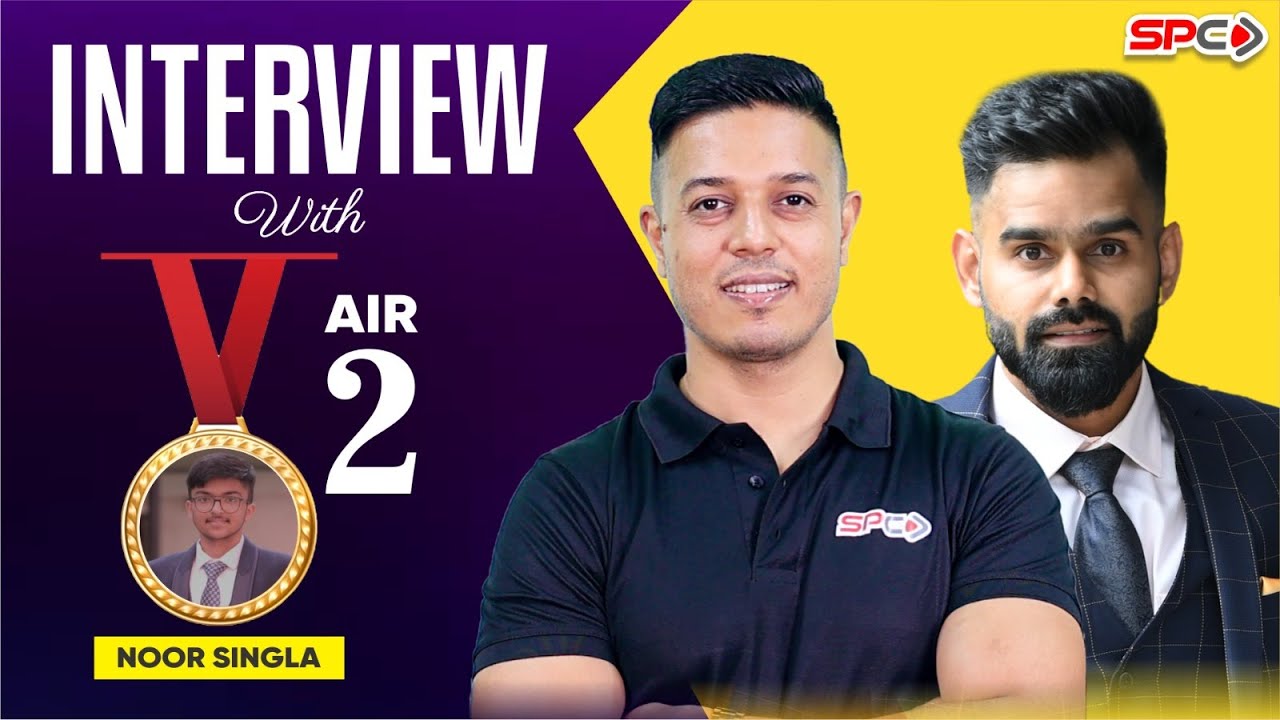 LIVE INTERACTION WITH CA INTER AIR 2 NOOR SINGLA ! - YouTube