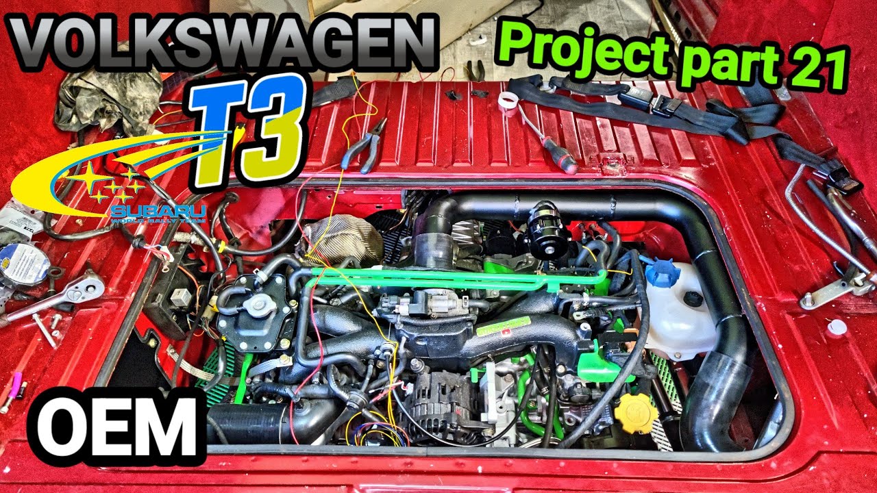 VOLKSWAGEN COMBI T3 SWAP SUBARU Part 21 : OEM - YouTube