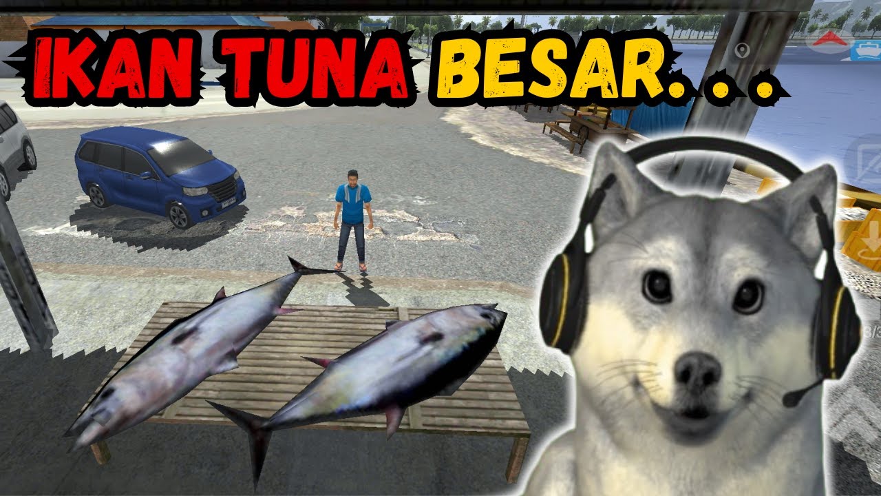 TEMPAT INI JUAL IKAN TUNA BESAR ! BUS SIMULATOR INDONESIA ! - YouTube