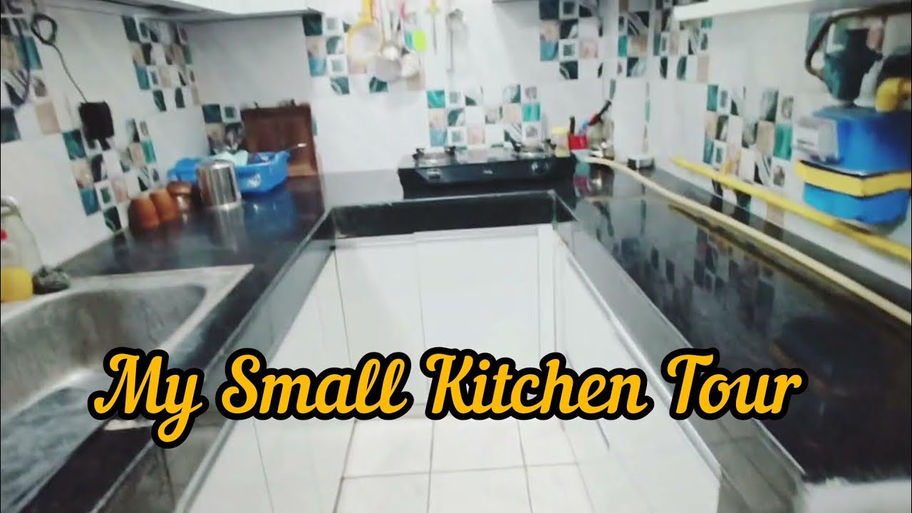 My Small Kitchen Tour||My first Video|| - YouTube