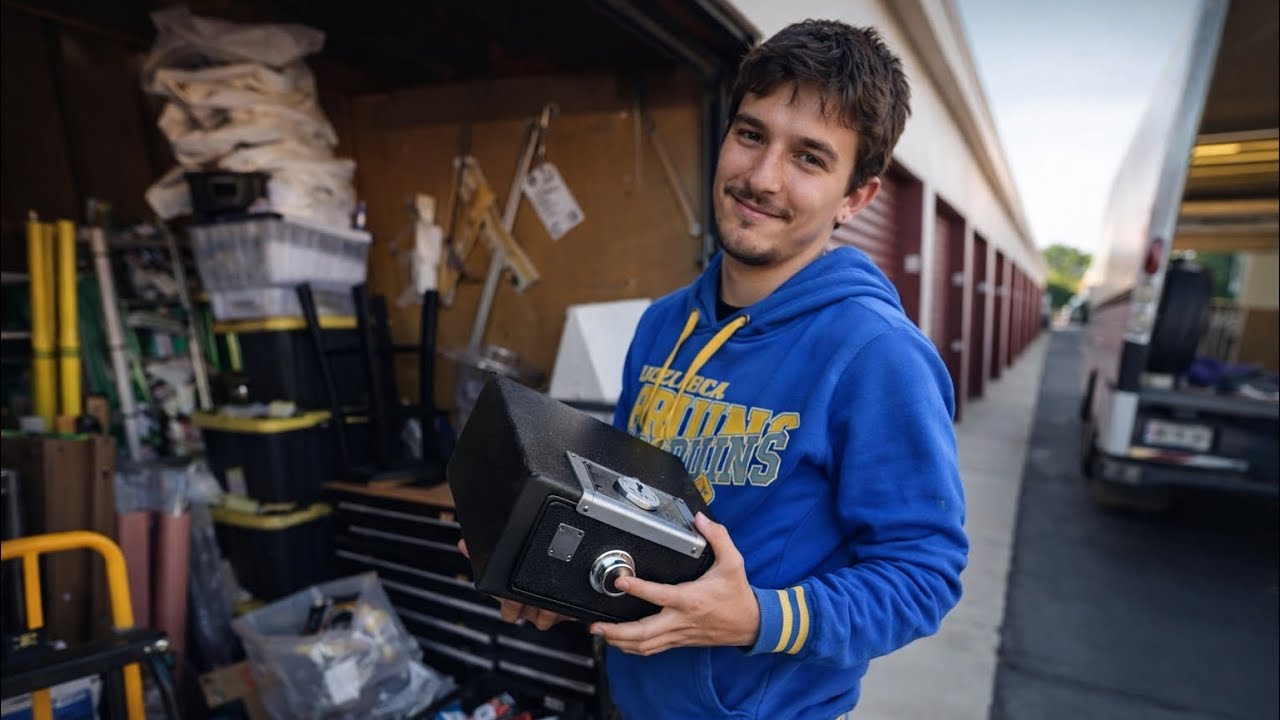 MONEY HIDDEN in back of abandoned storage unit I bought an abandoned ...