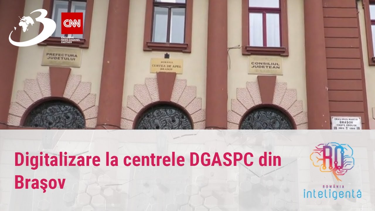 Digitalizare la centrele DGASPC din Braşov - YouTube
