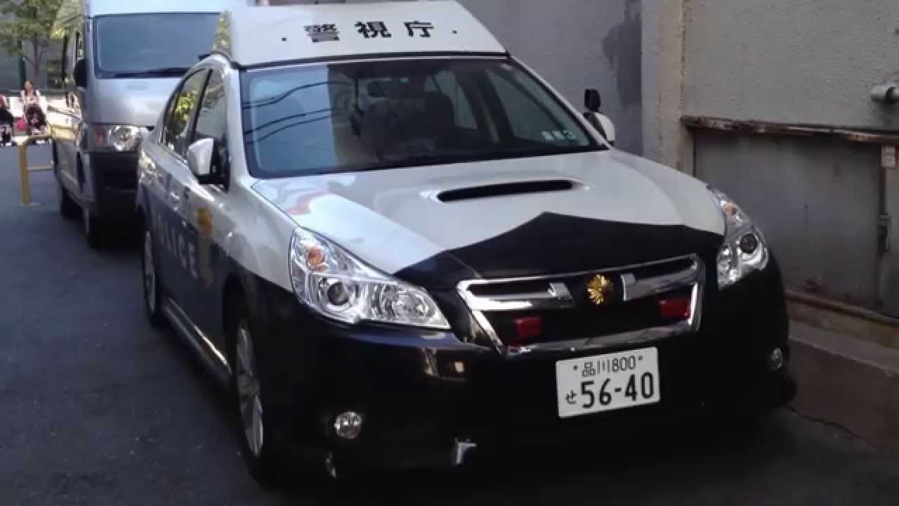 SUBARU LEGACY B4 POLICE CAR (BM9E EJ25 5AT) - YouTube