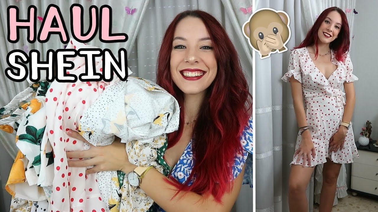 Haul Shein Try On Vestidos Septiembre 2019 Youtube