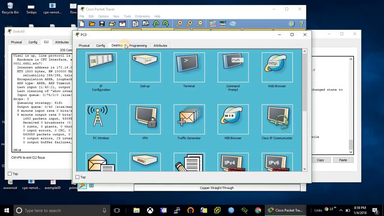 Telnet configuration on Cisco Switch & Router - YouTube