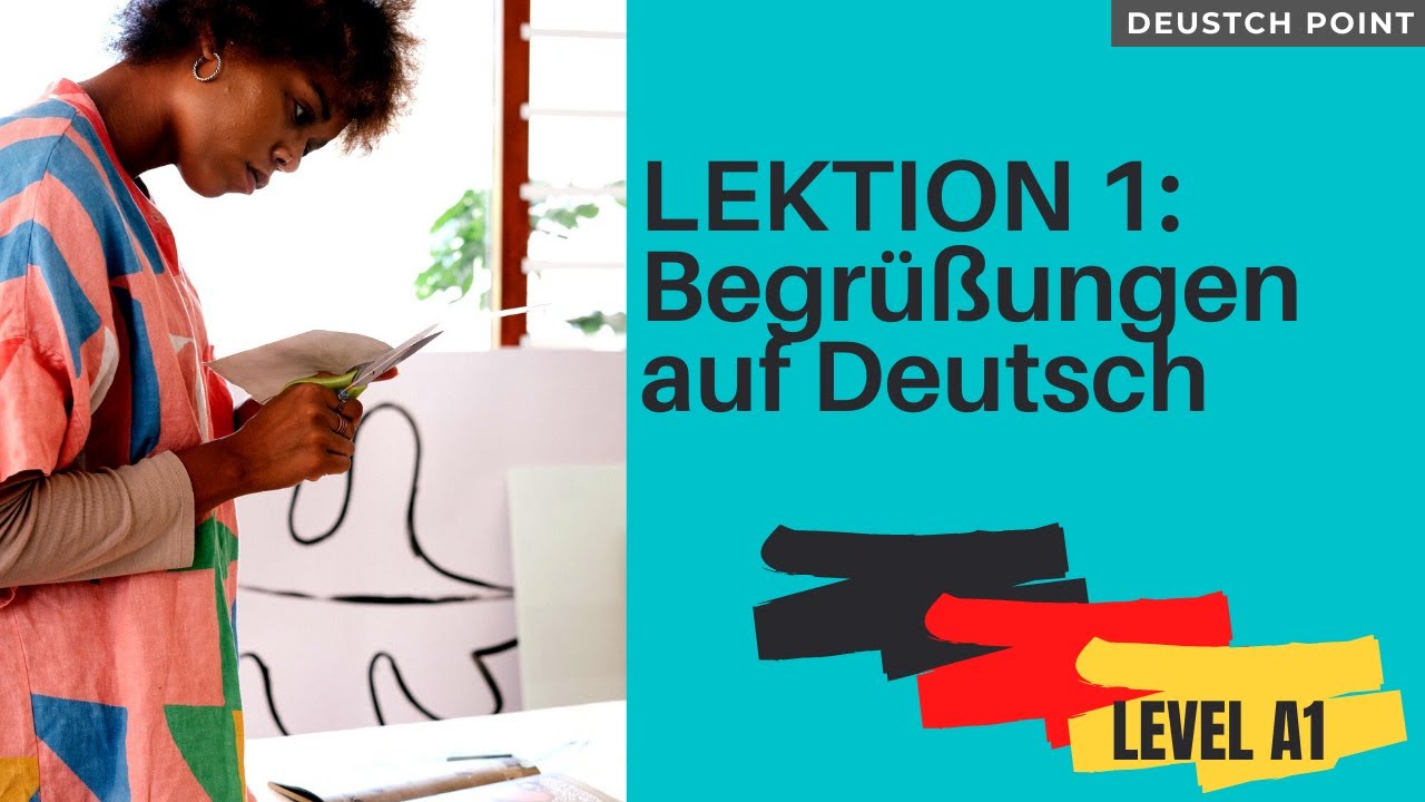 01 Greetings in German | Begrüßungen auf Deutsch | Deutsch Point ...