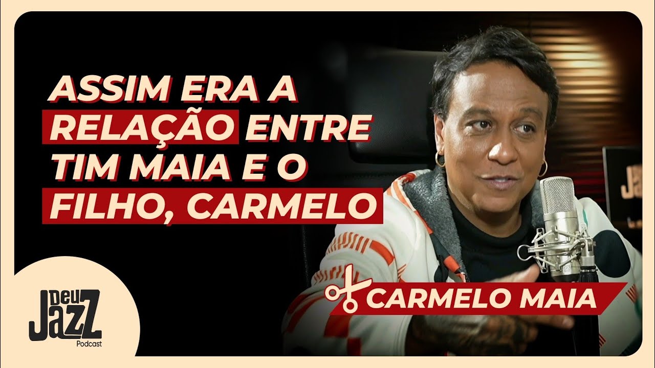 COMO ERA O TIM MAIA PAI COM O SEU FILHO ? - CARMELO MAIA - YouTube