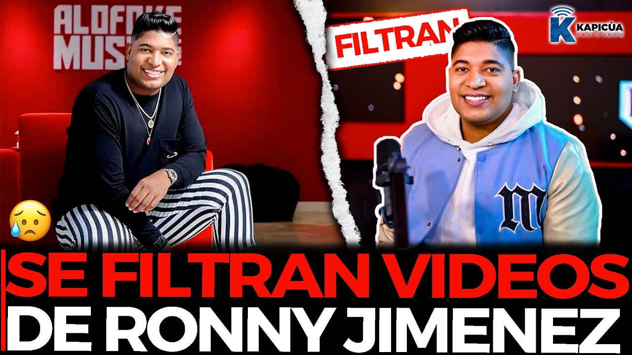 SE FILTRAN NUEVOS VIDEOS DE RONNY JIMENEZ - YouTube