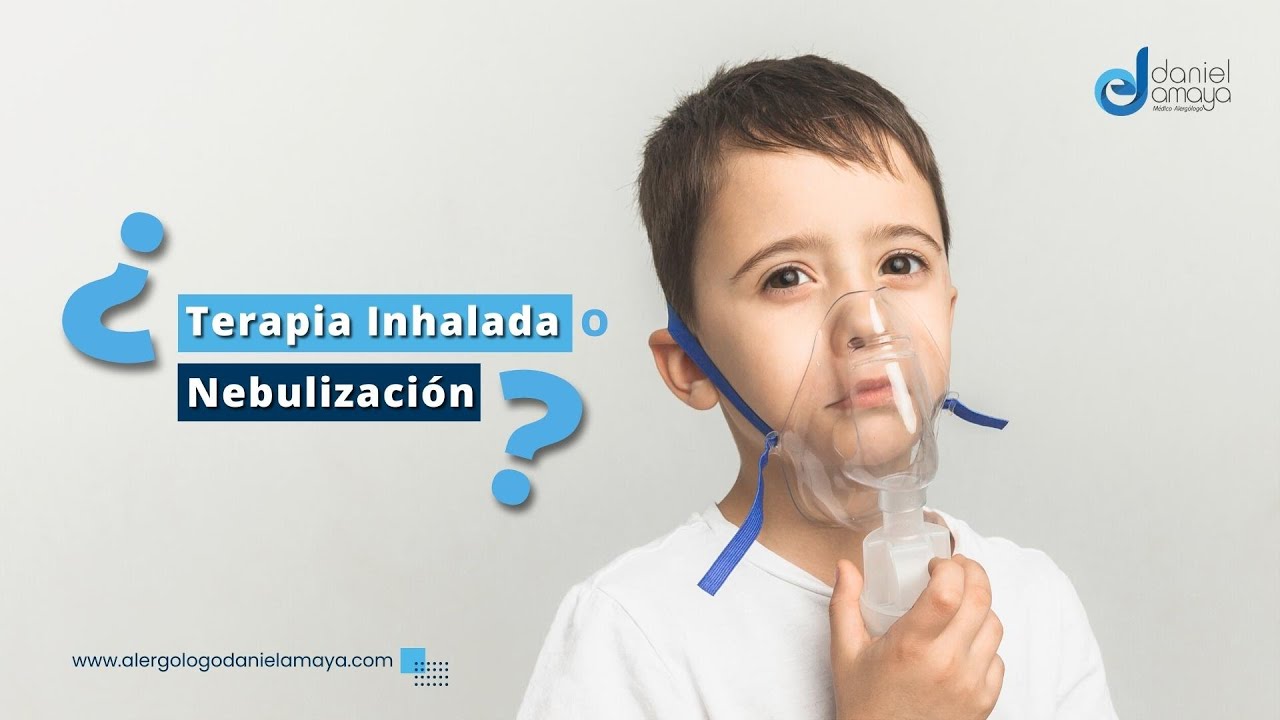¿Terapia inhalada o nebulización? Tratamiento para el asma I Alergologo ...