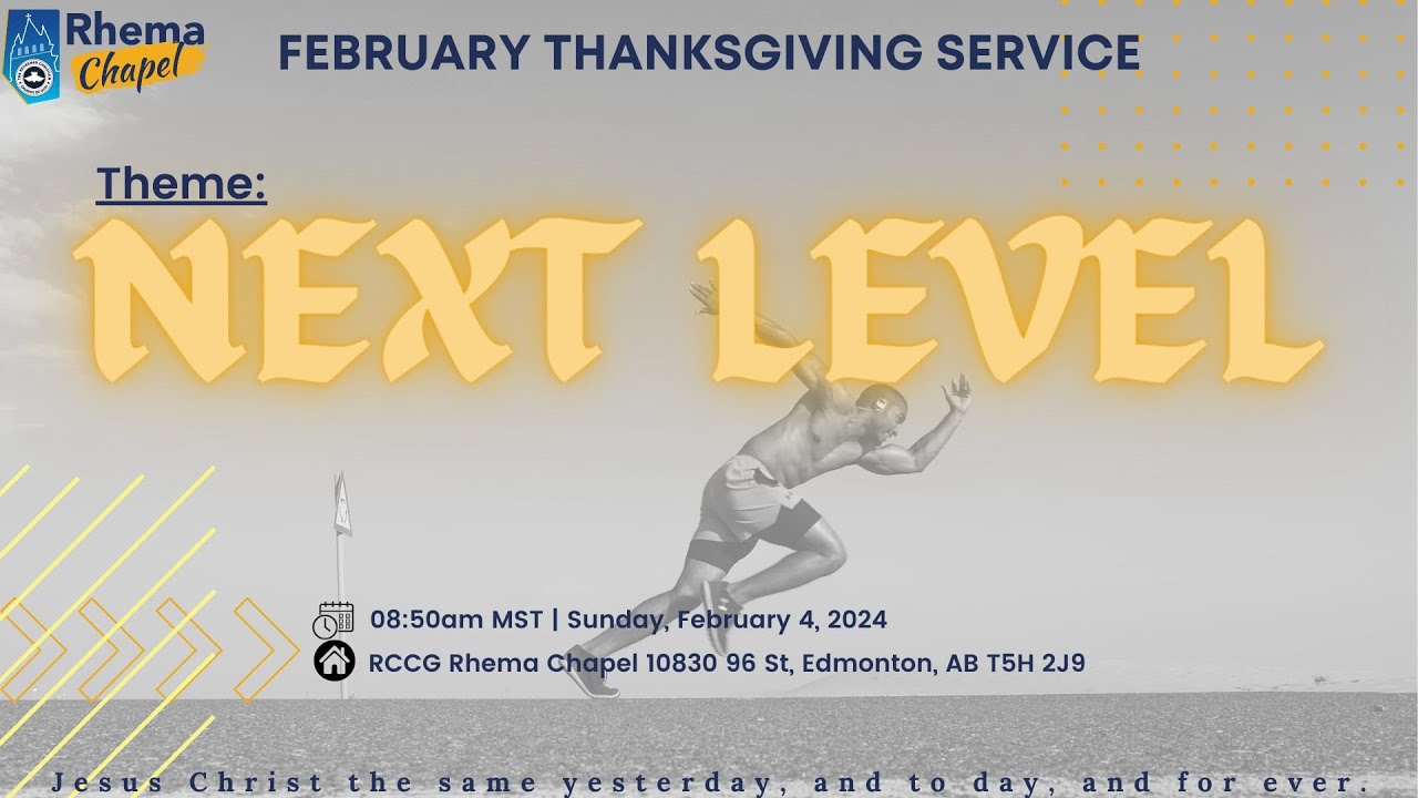 February Thanksgiving Service: February 4, 2024 - YouTube