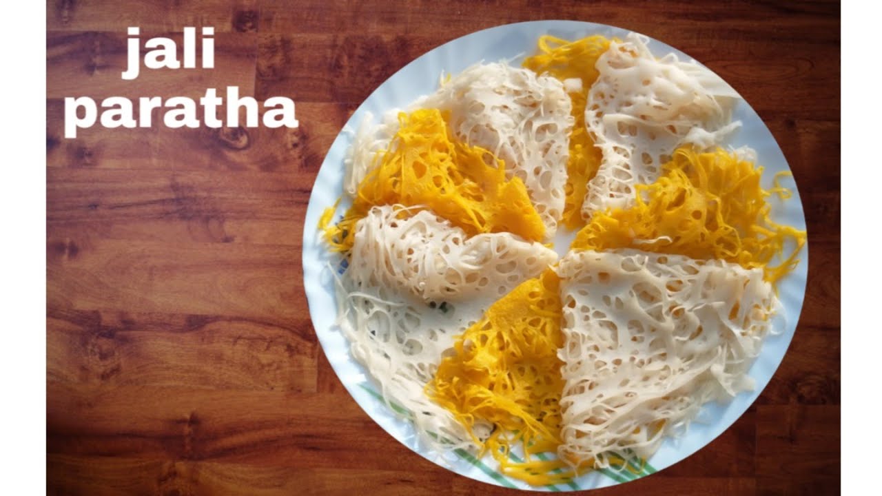 Perfect jali paratha with only 3 ingredients// eid special recipe - YouTube