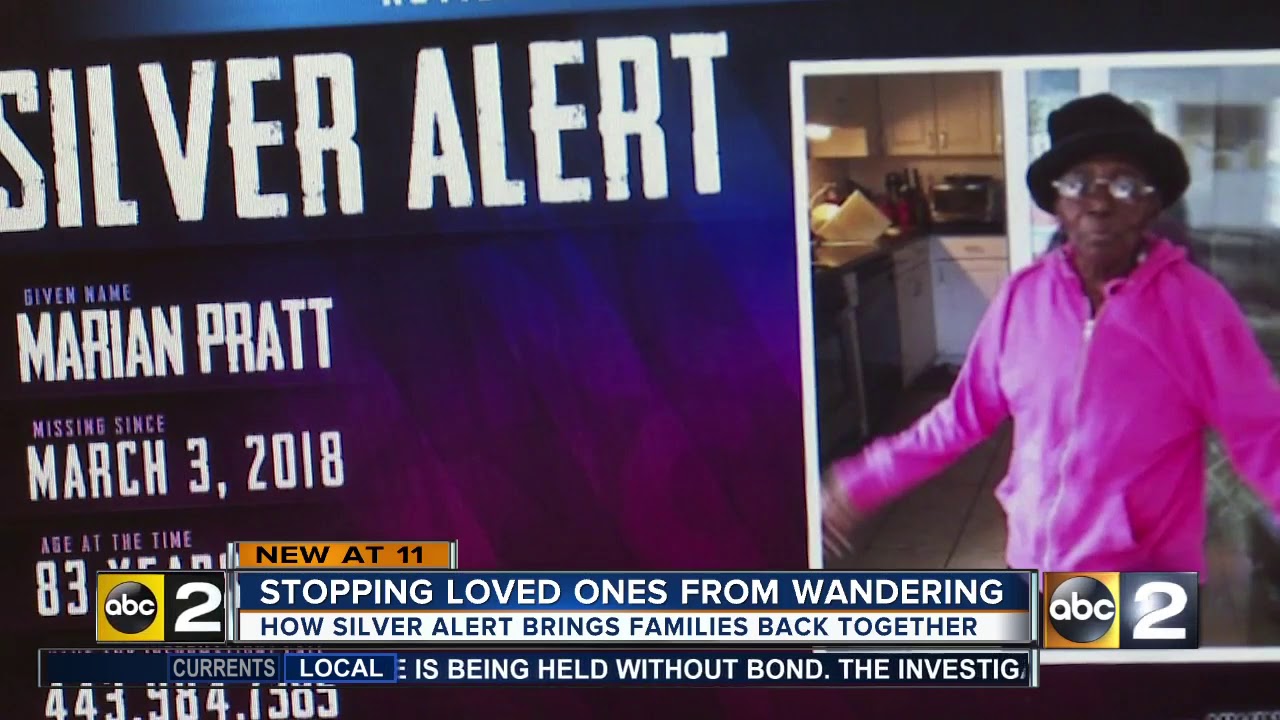 Stopping elderly from wondering and what a Silver Alert is - YouTube