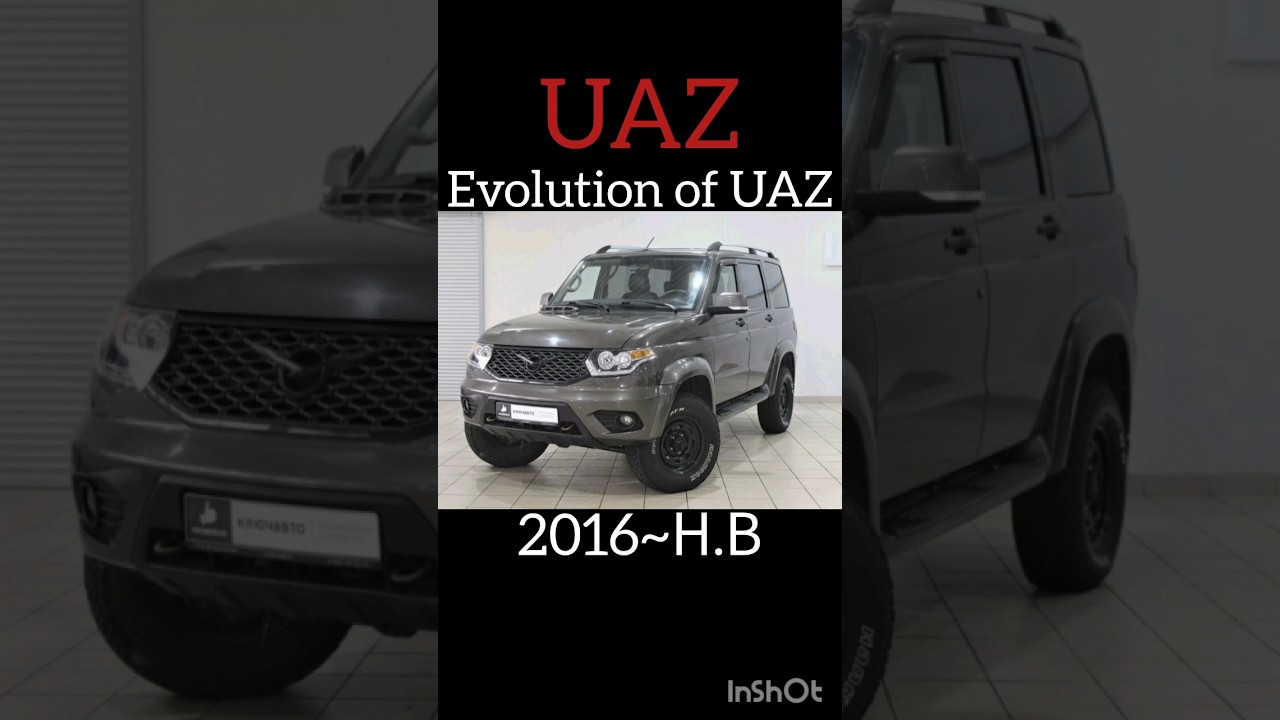 🟠Evolution of UAZ (1941~2024)#shorts#car#sorts#youtube#cars#uaz# ...