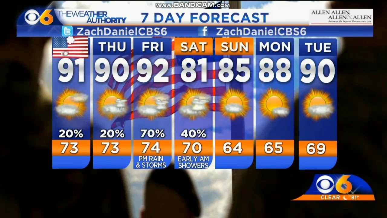 WTVR: CBS 6 News At 11pm Close--07/03/18 - YouTube