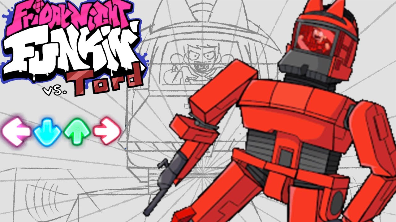 Friday Night Funkin' - TORDBOT vs BF - FNF TORDBOT MOD [HARD] - YouTube