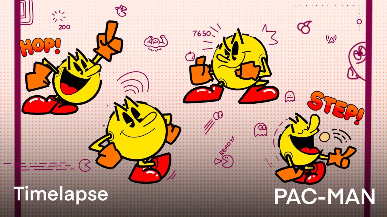 Pac-Man - Art Timelapse - YouTube