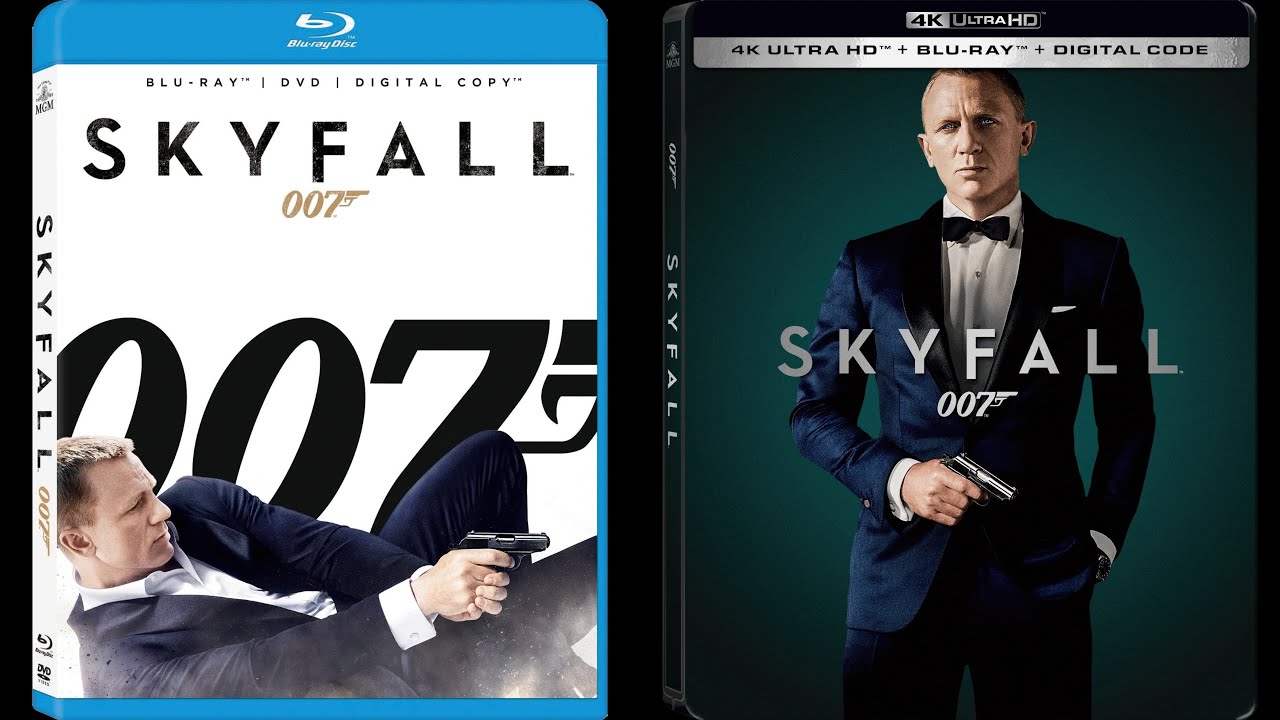Skyfall Blu-ray vs 4K Blu-ray Comparison (SDR version) - YouTube