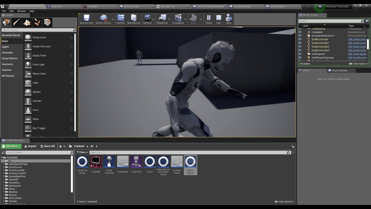 Doug Teaches UE4 - Clone Cyberpunk Abilities - Proxy Based Pt 2 - YouTube