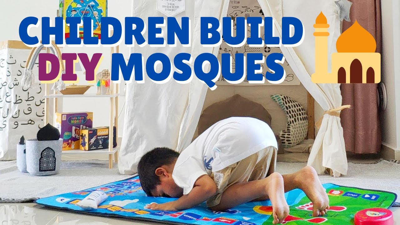 Meet the Children Building Mosques at home 🕌 | Ramadan Activities - YouTube