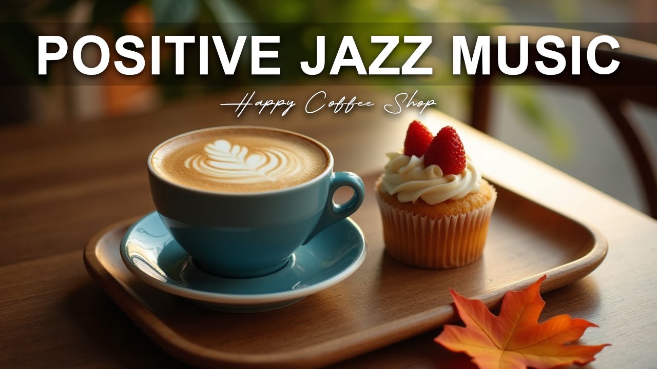 Positive Jazz Music & Happy Coffee Shop Ambiance Bossa Nova ...