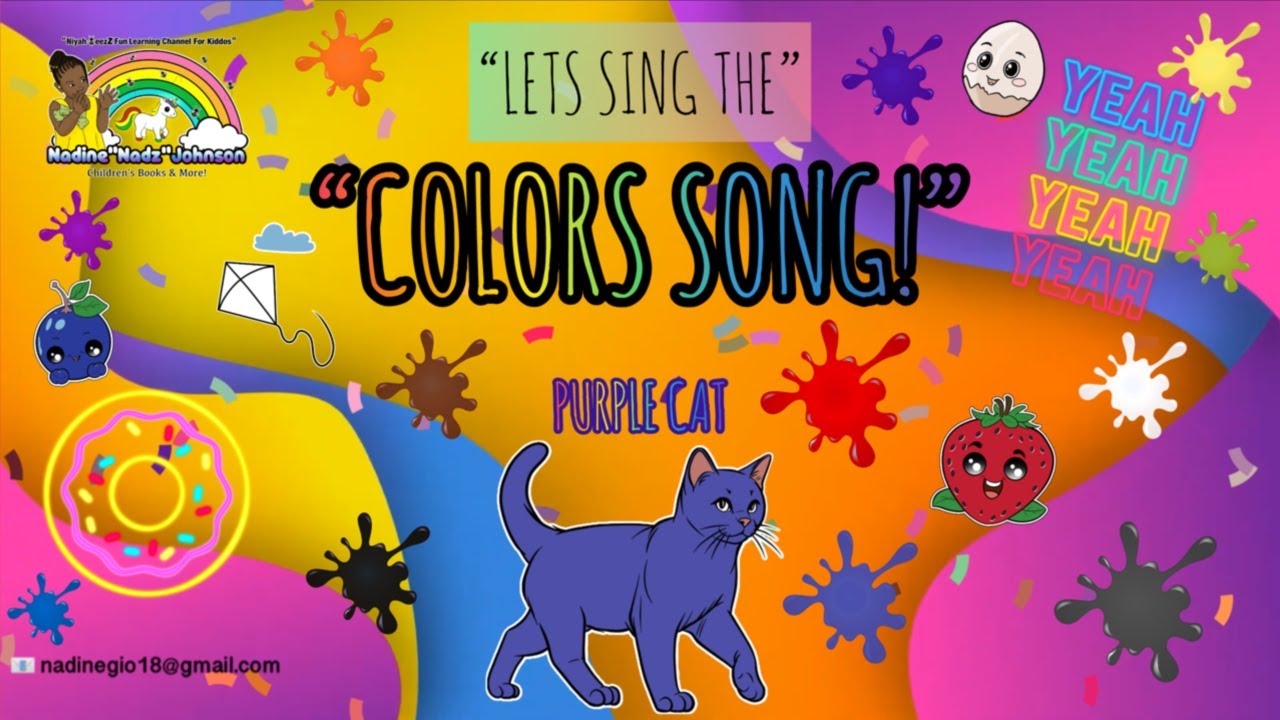 The Colors Song- Sing-Along - YouTube