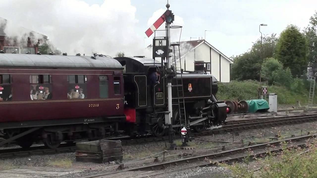 Severn Valley Railway Pannier Tank loco 1 July 2013 - YouTube