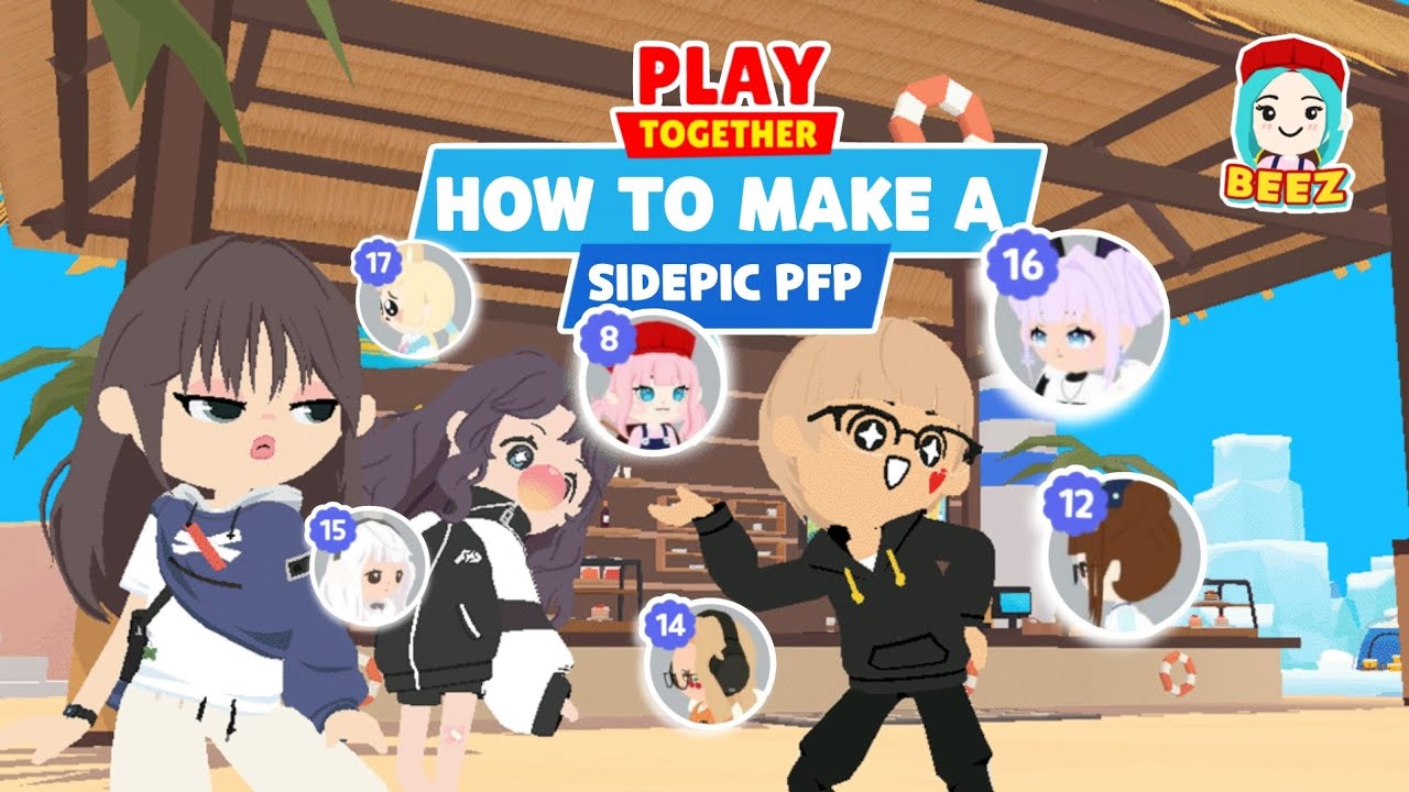 HOW TO MAKE A SIDEVIEW PROFILE PIC - QUICK TUTORIAL #PlayTogether - YouTube