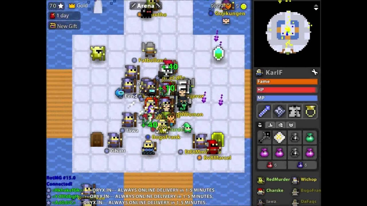 RotMG Getting 300th White Star Rank 70 - YouTube