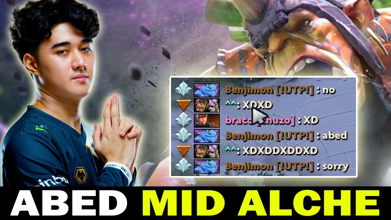 ABED 1K GPM MID ALCHE - NO MERCY! | DOTA 2 Gameplay - YouTube