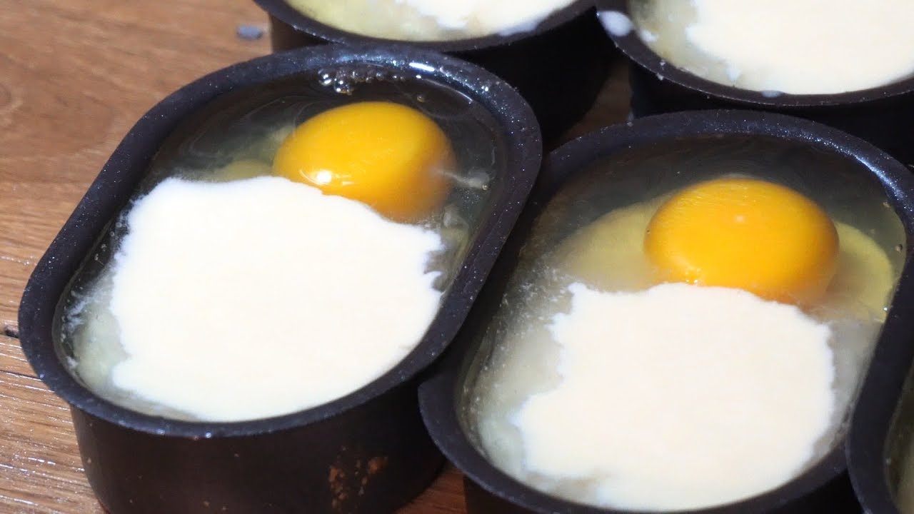 1000원 카스테라 계란빵 - Original castella Egg bread - korean street food - YouTube