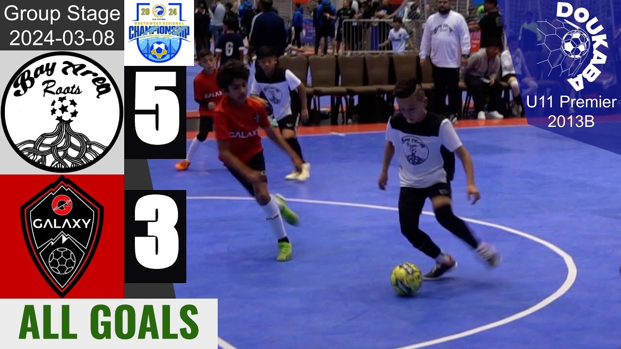 Bay Area Roots Black 13B 5-3 Galaxy Futsal 2013B | US Futsal NW Regional U11 | 2024-03-08 | AG ...