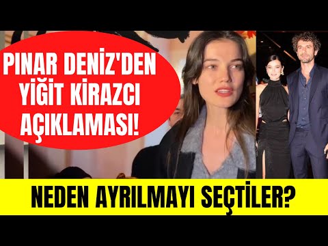 Pınar Deniz'den Yiğit Kirazcı sorusunu tepkili cevap! \